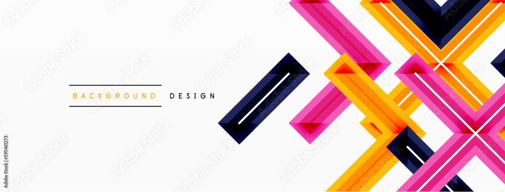 Cross line background minimal geometric template. Design for wallpaper ...
