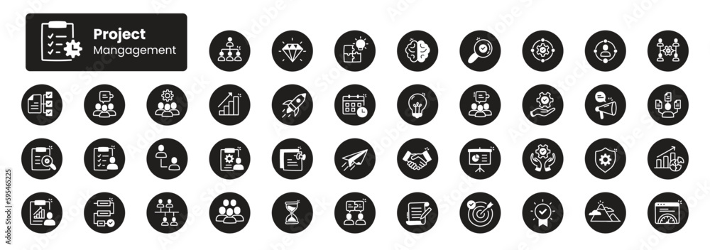 Project Management Icons: Simplify Your Workflow with this ... Project Management Icons: Simplify Your Workflow with this ...