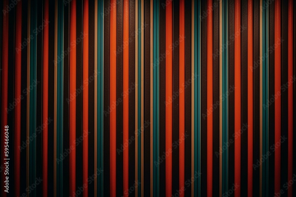 Retro background with vertical lines and stripes. Generative AI Stock ...