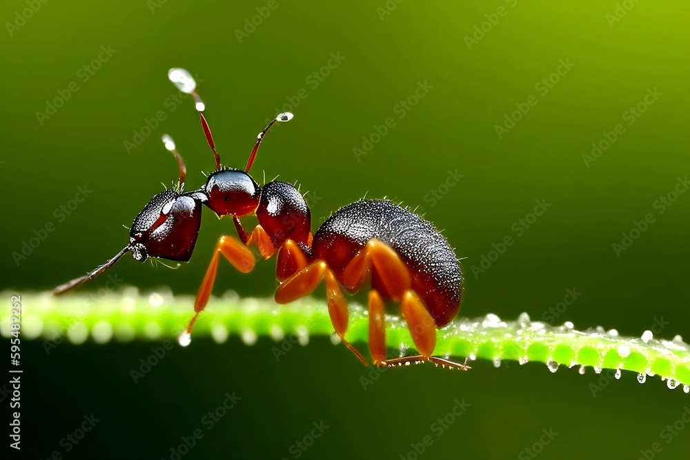 "The Persistence of the Ant" is a powerful image that captures the ...