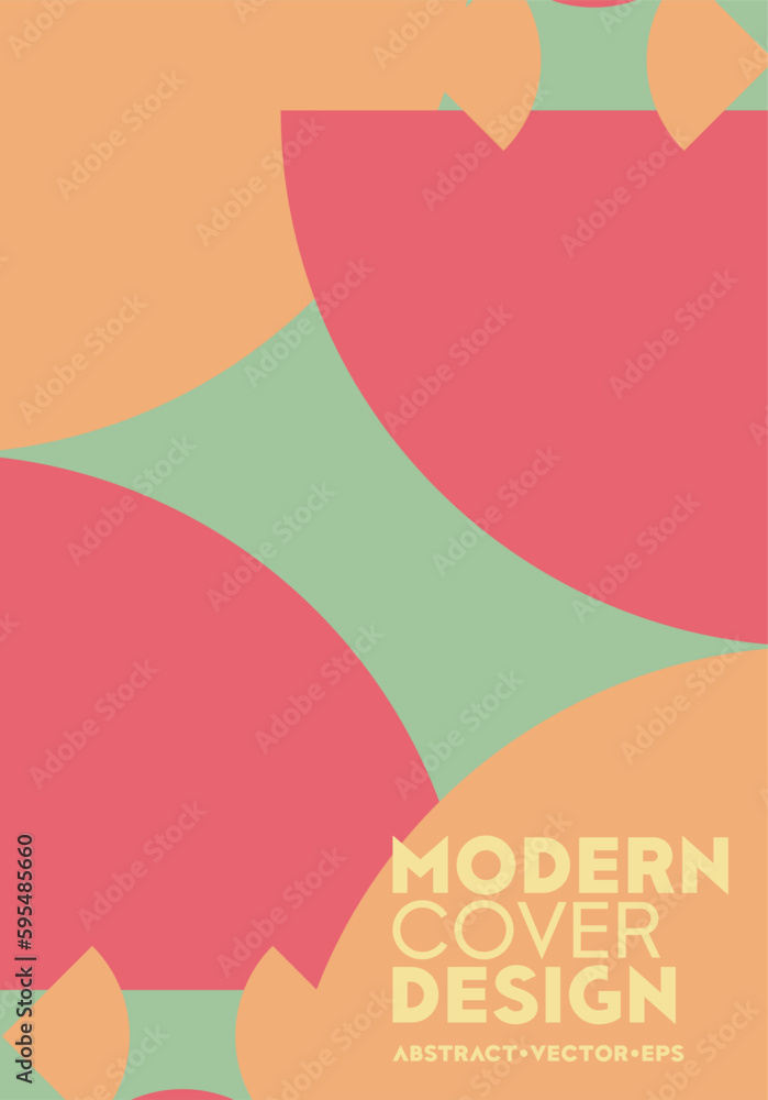 geometry sphere sun shape book cover theme background for advertisment ...