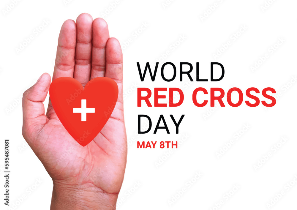 World Red Cross Day. May 8Th. Holiday concept. Template for background ...