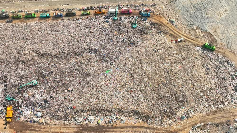 A landfill is a designated area for the disposal of waste materials by ...