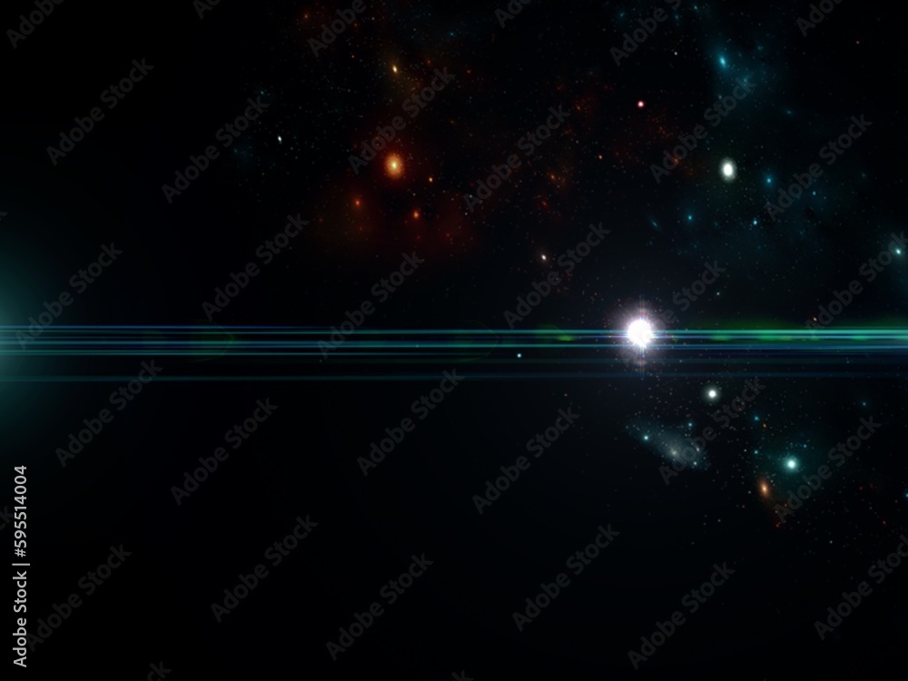 science fiction wallpaper. Beauty of deep space. Colorful graphics for ...