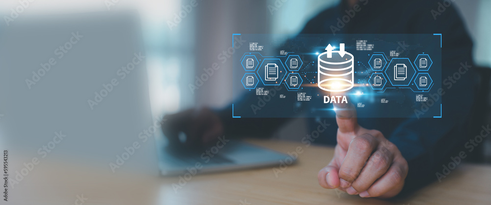 Cloud computing data management technology system for computer network ...