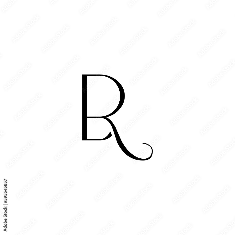 Script Letter R Font