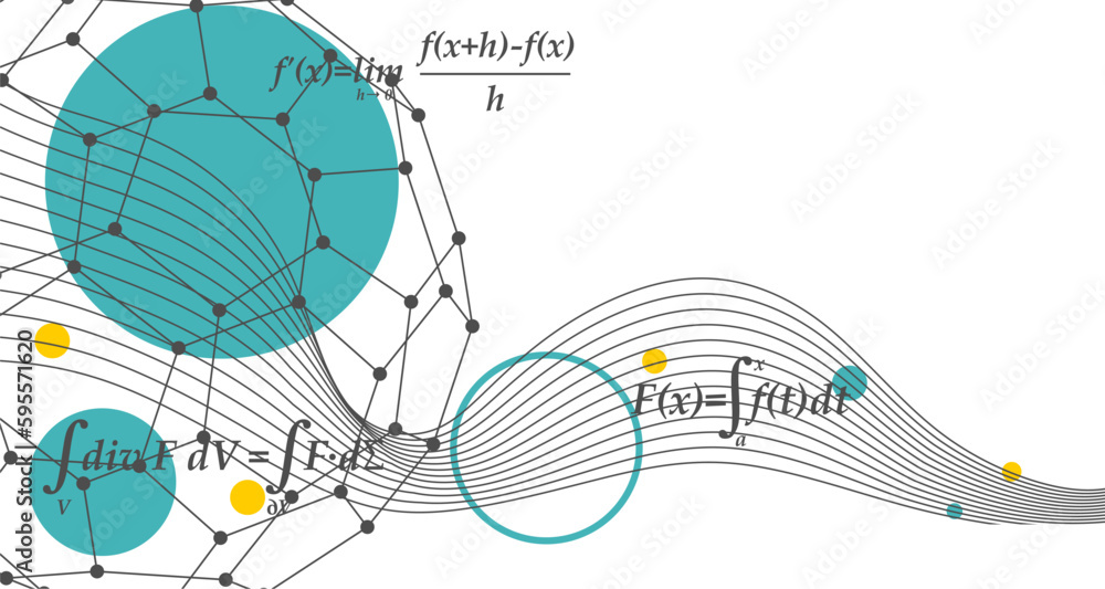 Lines pattern background for presentation. Science and technology Stock ...