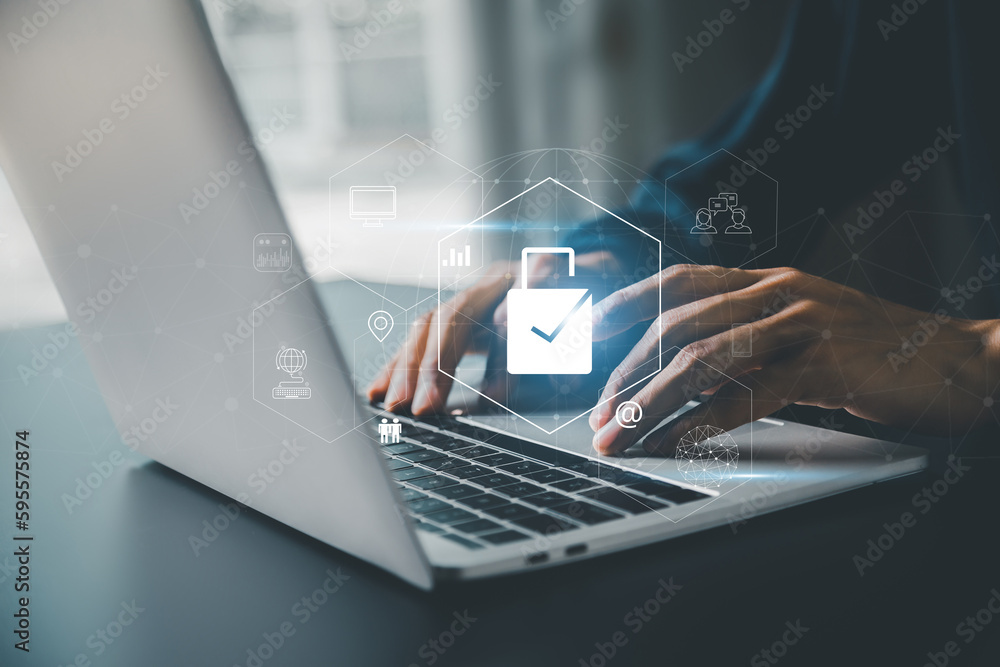 Cyber security protection , security login with key , user privacy security , encryption and ...