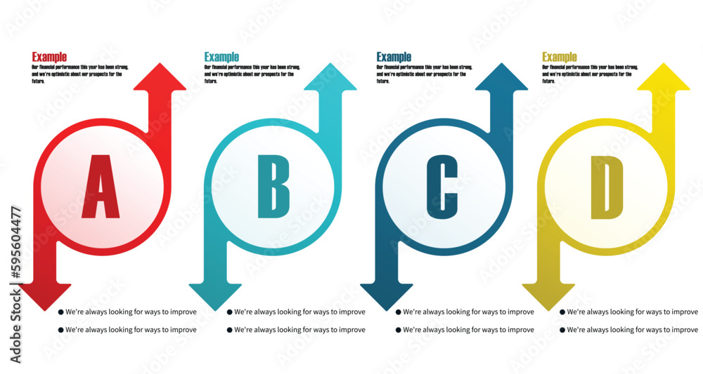 Section infographic template step guide for business information ...