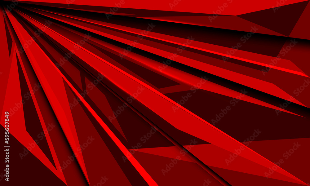 Abstract red speed zoom geometric design modern luxury futuristic ...