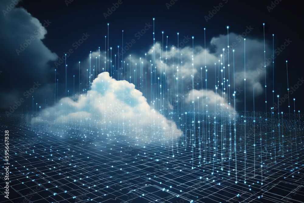 Cloud Computing Technology Big Data Digital Data Center Cyber Security Cloud Servers Cloud