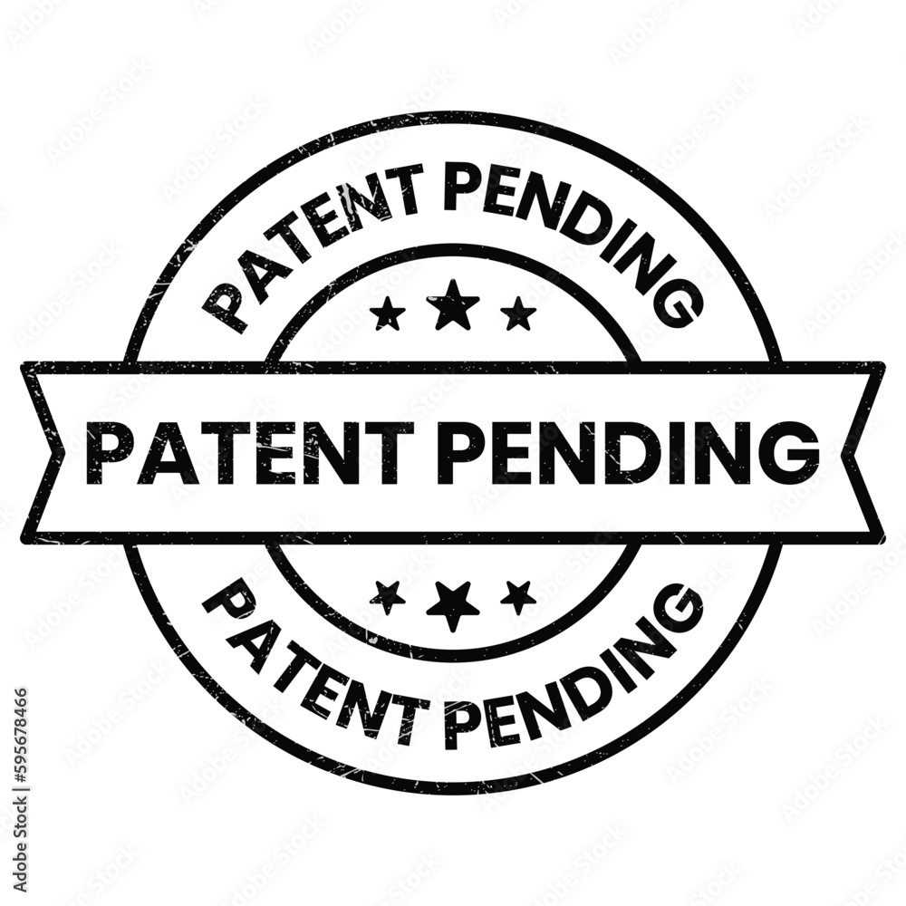 patented stamp vector, patent pending badge, seal, logo, label, emblem ...