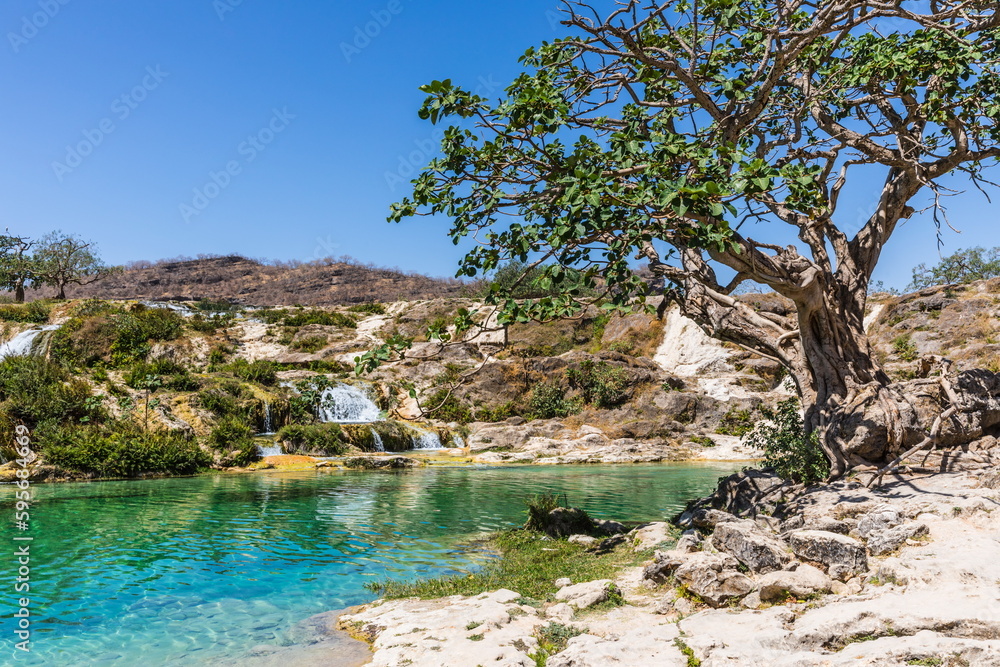 Wadi Darbat Valley, one of the most beautiful and picturesque places of ...