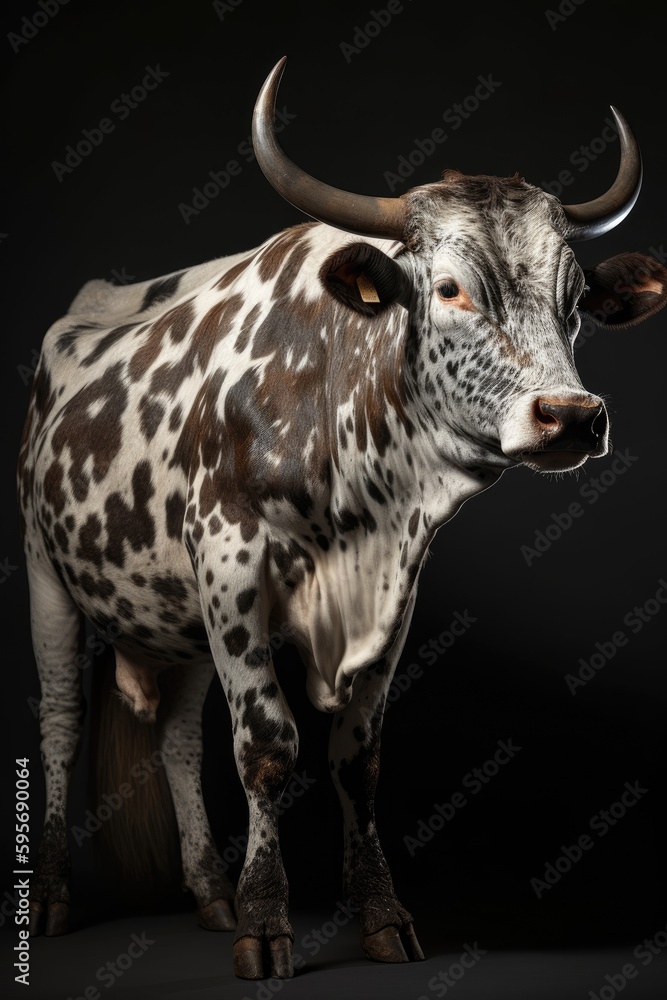 A Nguni cow is a symbol of wealth and status in many South Africa ...