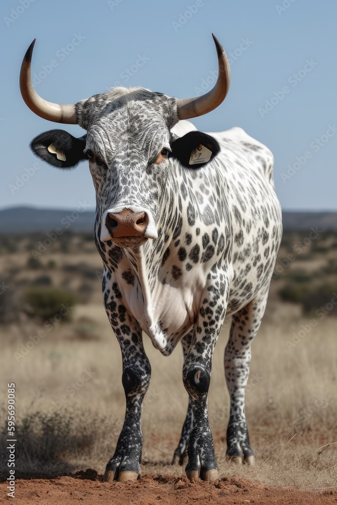 A Nguni cow is a symbol of wealth and status in many South Africa ...