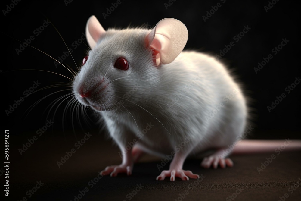 White Mouse Black Eyes
