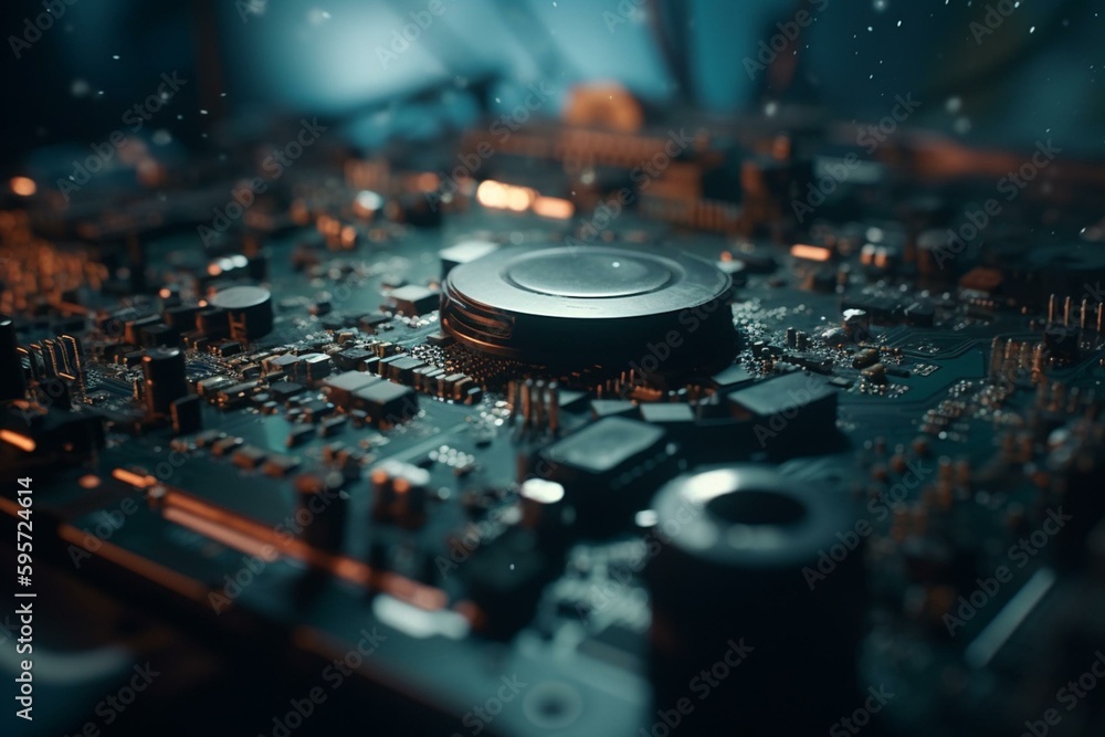 Technical background behind source code. Generative AI Stock ...