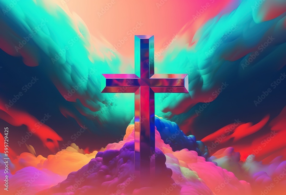 god religious spiritual illustration gospel grace blessed background ...