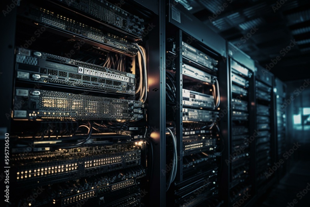 Cluster Of Interconnected Computers Used For High Performance Computing