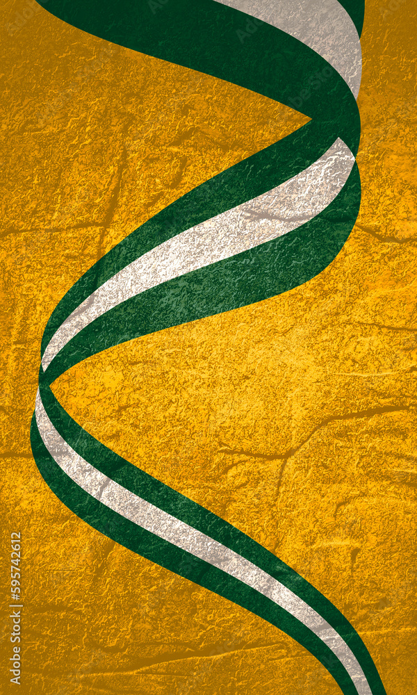 Green Bay Packers american footbal team uniform colors. Template for ...