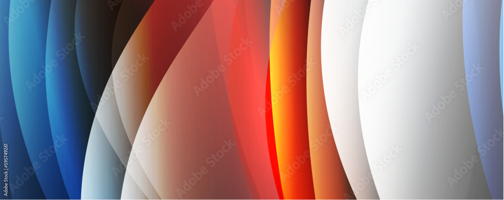 Trendy simple fluid color gradient abstract background with dynamic ...