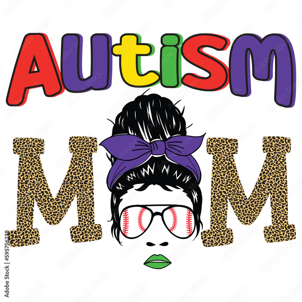 Autism Design Stock Vector | Adobe Stock