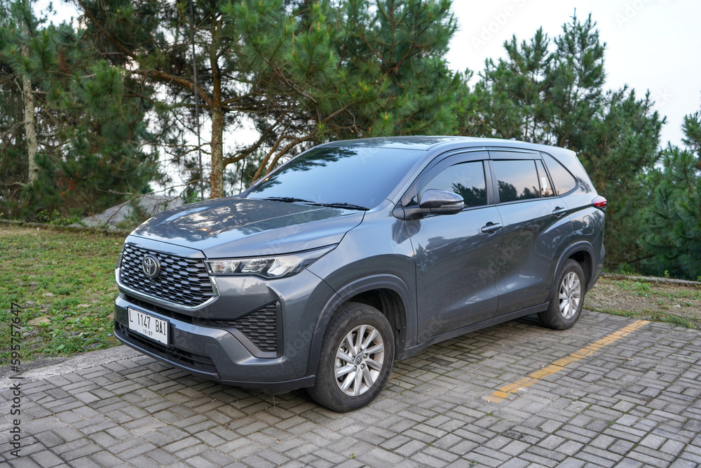 Semarang, Indonesia - April, 2023 : The Toyota Innova is a series of ...