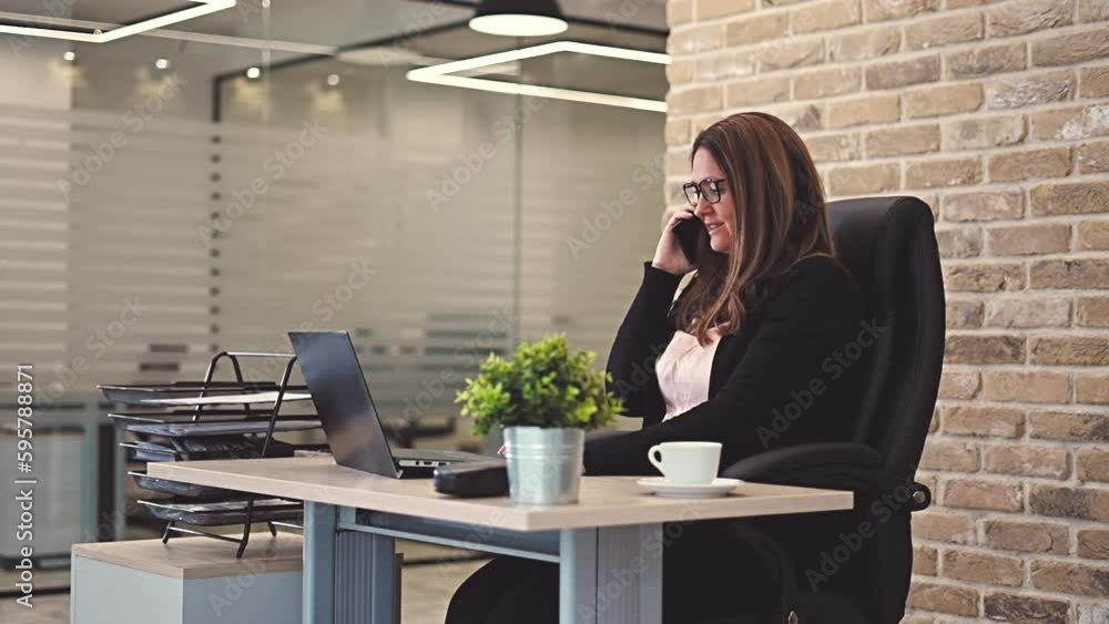 Administrative assistant performs daily routine tasks.An office worker ...