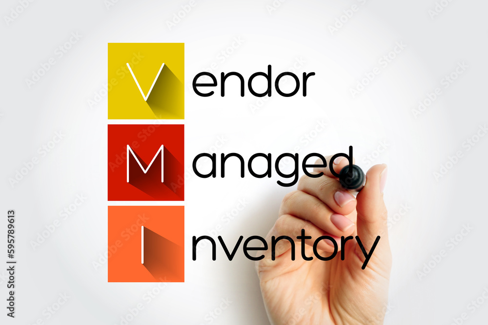 Foto de VMI Vendor Managed Inventory - supply chain agreement where the ...