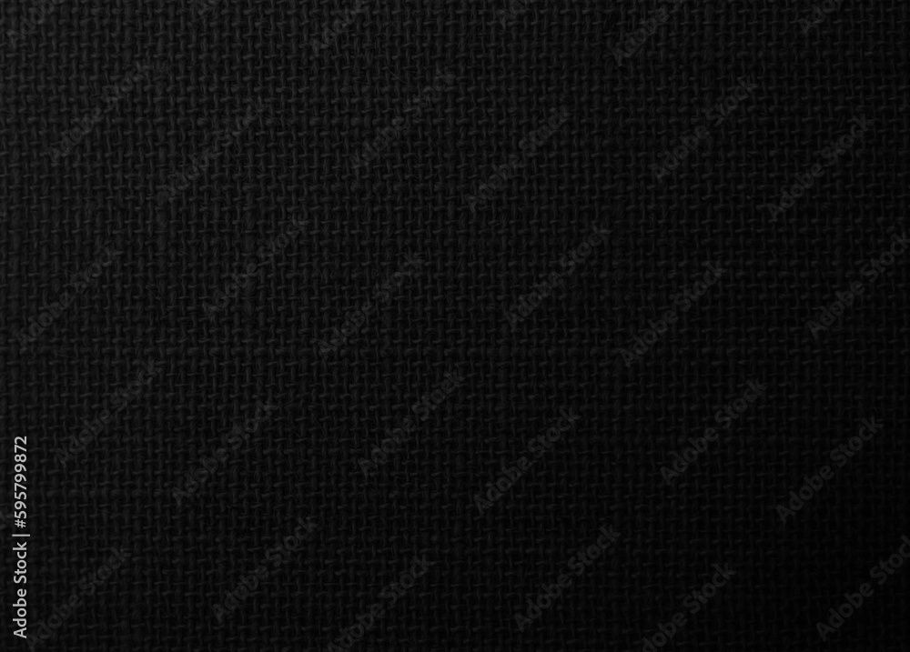 Black Hemp rope texture background. Haircloth wale black dark cloth ...
