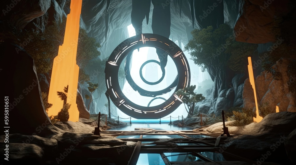 Experience the wonder of interdimensional travel as the characters ...