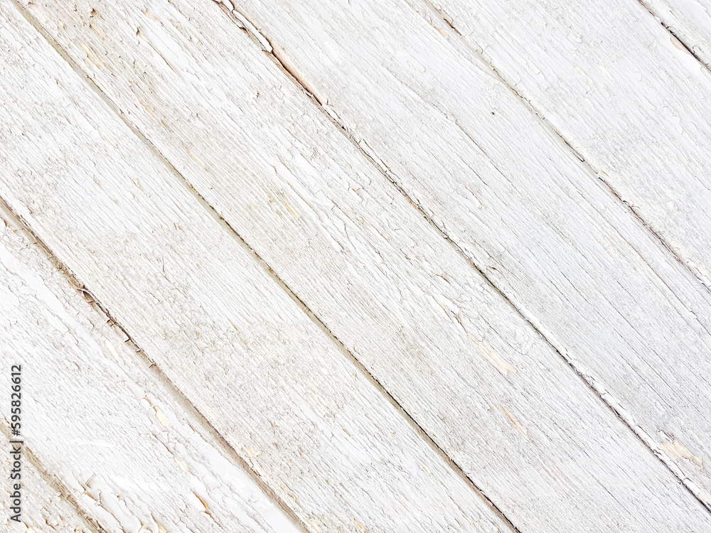 White wood diagonal planks texture boards background. Stock Photo ...