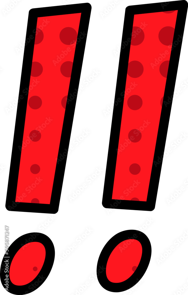 Colorful Exclamation Points