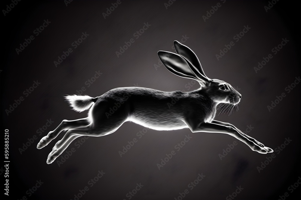 icons of a fast man hare fast speed quick minimalist simple plain sleek ...