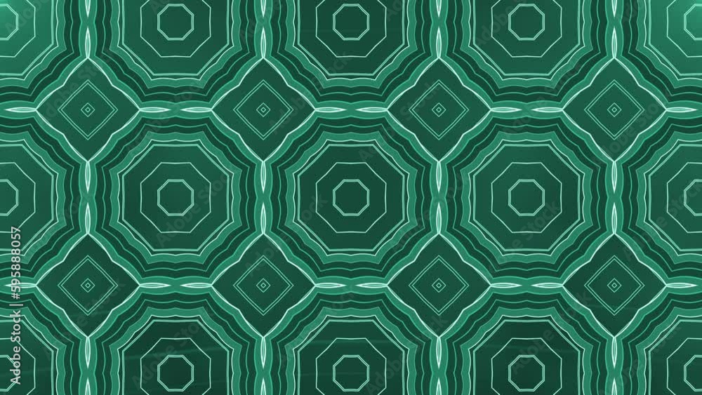 Vidéo Stock Mosaic style background. Animated geometric patterns ...