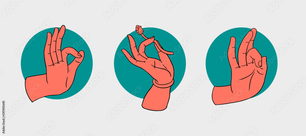 Buddha Purnima typography and elegant Buddha hand mudra vector ...