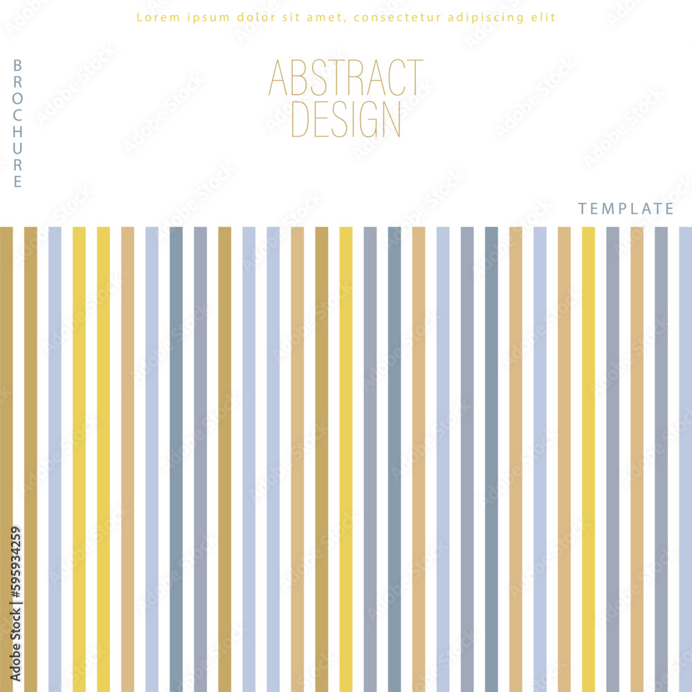 Colored parallel lines. The idea for the design of title pages, covers ...