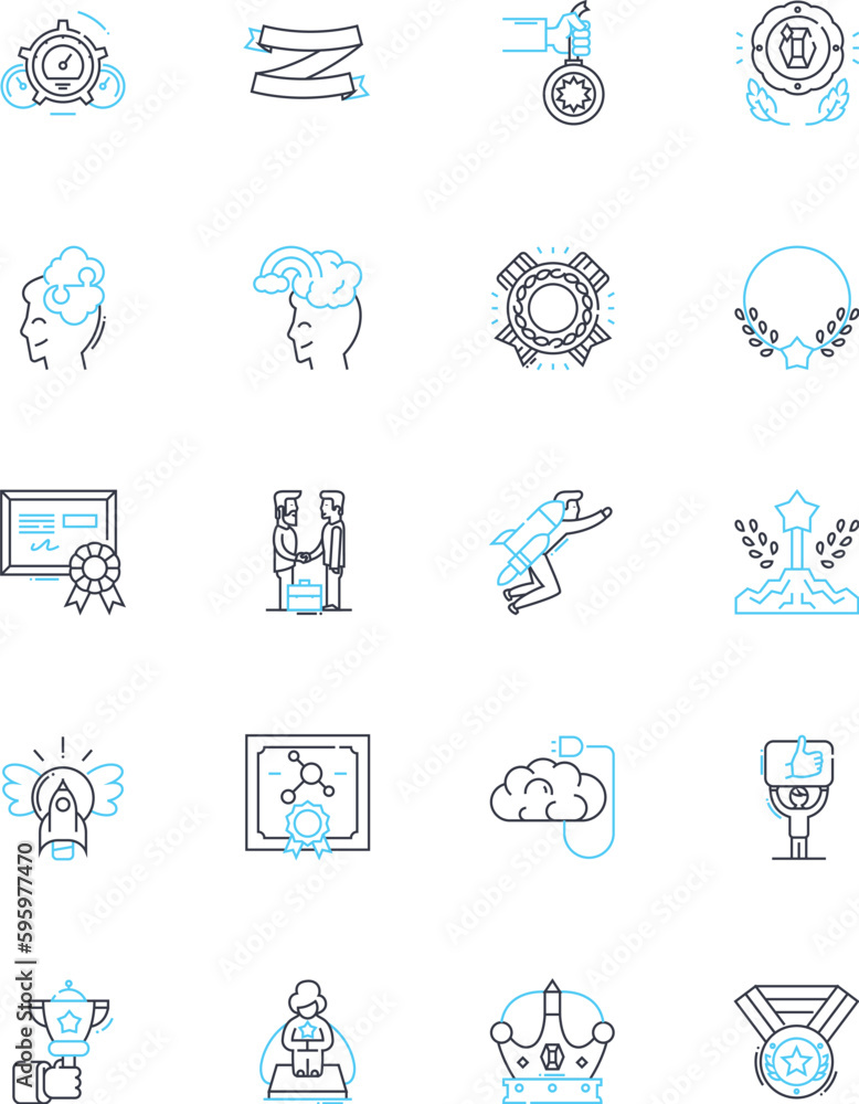 Vetor de Research methodology linear icons set. Sampling, Survey ... Vetor de Research methodology linear icons set. Sampling, Survey ...