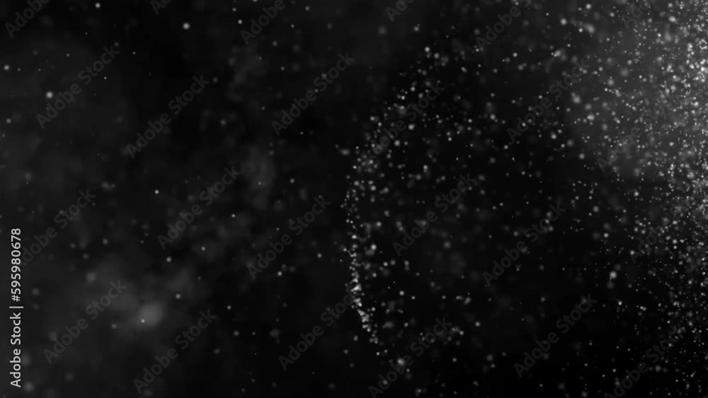 snowfall overlay, black background - winter, slowly falling snow effect ...