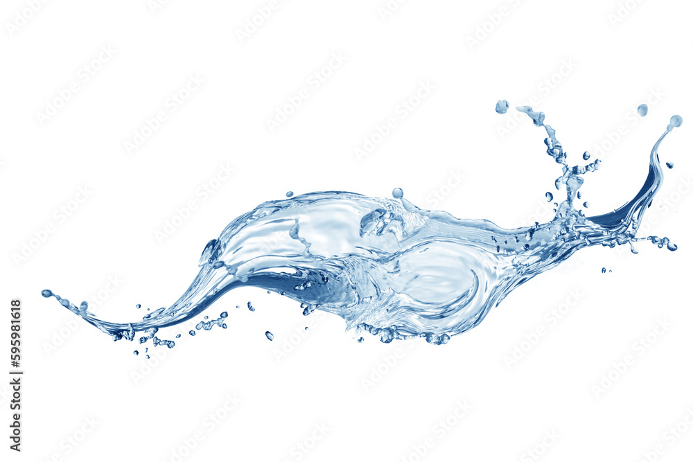 Water splash, water splash isolated on white background, water Stock ...