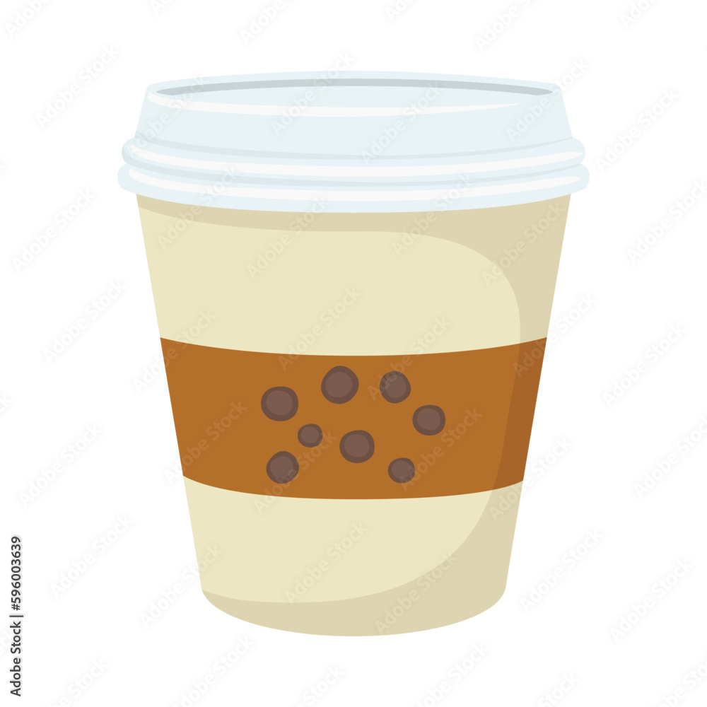 Take Awat Coffee Sign Emoji Icon Illustration. Hot Drinks Vector Symbol ...