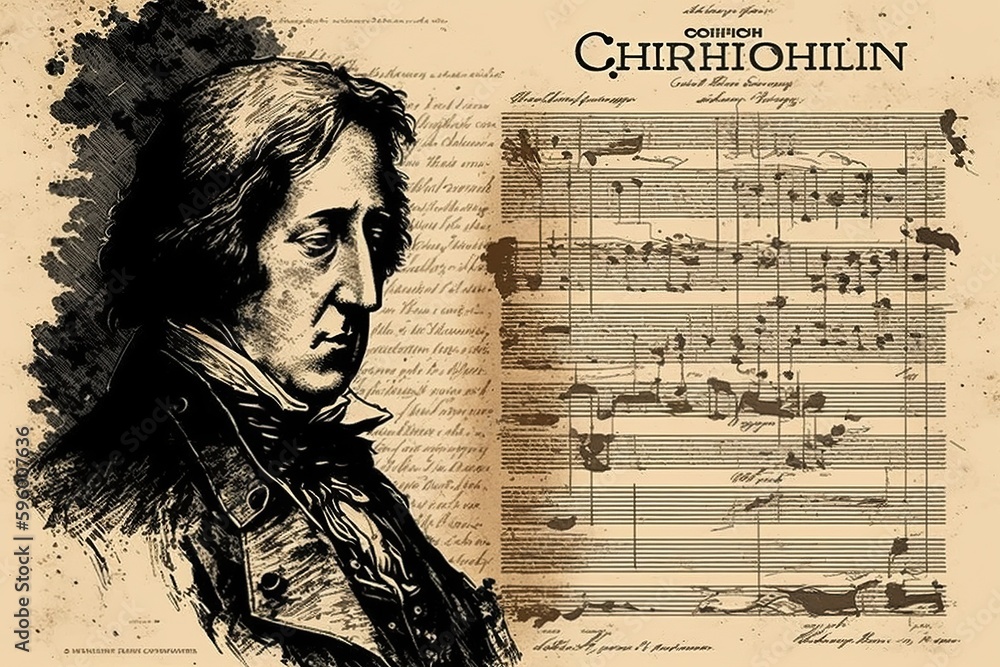 Sheet music by chopin, concept of Music notation and Chopin ...