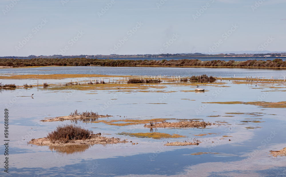 Les salins de Villeroy à Sète dans le département de l'Hérault - Région ...