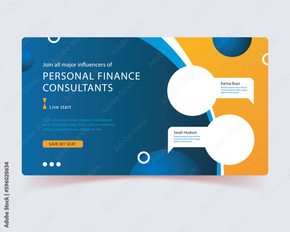 personal finance consultants banner design, school ads banner deaign ...