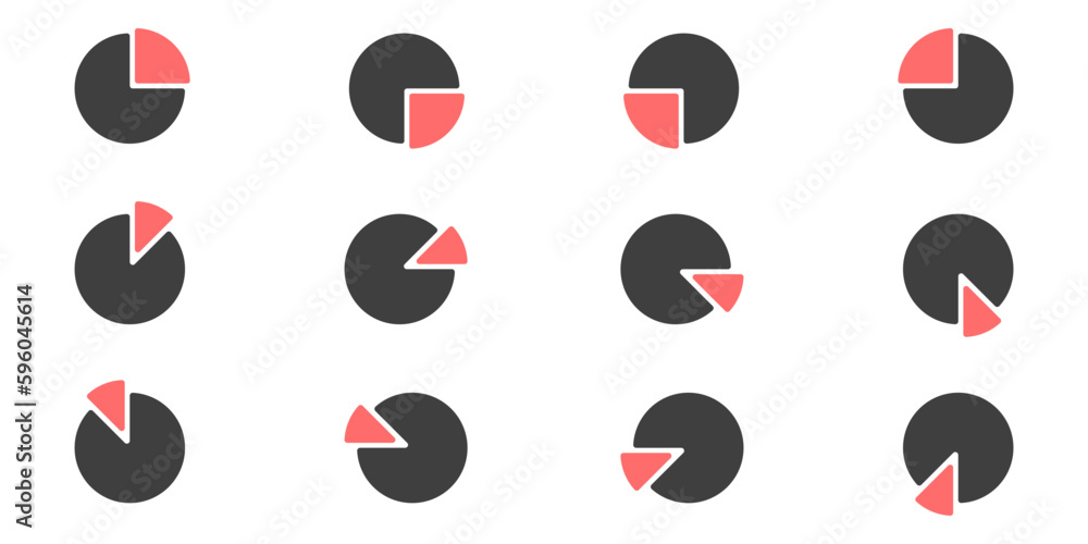 Stopwatch vector set icon. Countdown timer vector collection. Time ...