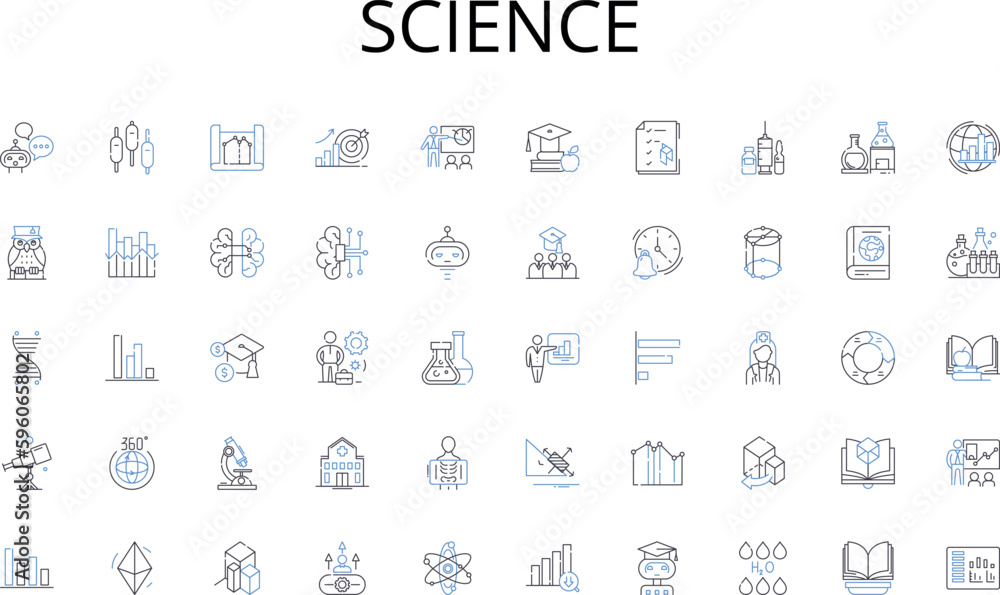 Science line icons collection. Protest, Rally, Strike, March, Assembly ...