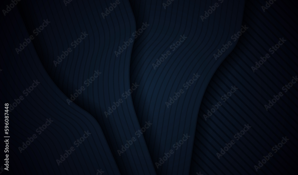 dark blue line pattern background Stock Vector | Adobe Stock