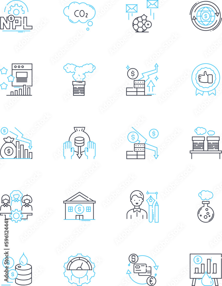 Mtary issue linear icons set. Discrimination, Inequality, Stereotyping ... Mtary issue linear icons set. Discrimination, Inequality, Stereotyping ...