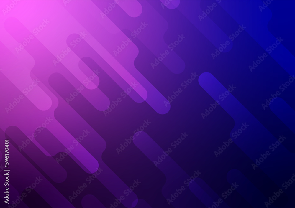 Abstract blue and purple graphics presentation digital background Stock ...