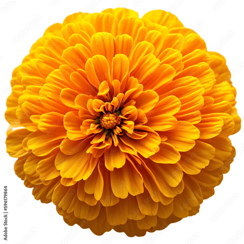 yellow flower isolated on transparent background, png flower element ...